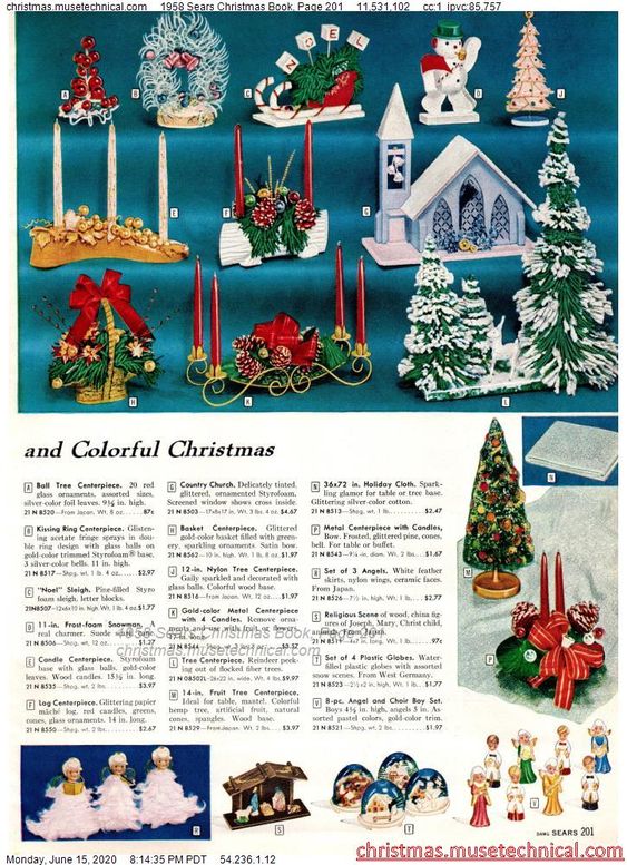 My 2020 Christmas Gains Some Holiday Inspiration From 1958
